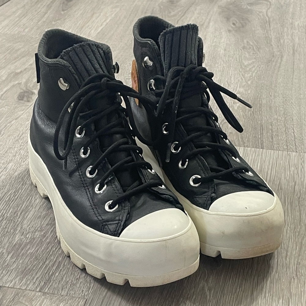 Converse High-Top Platform Sneakers - Gem